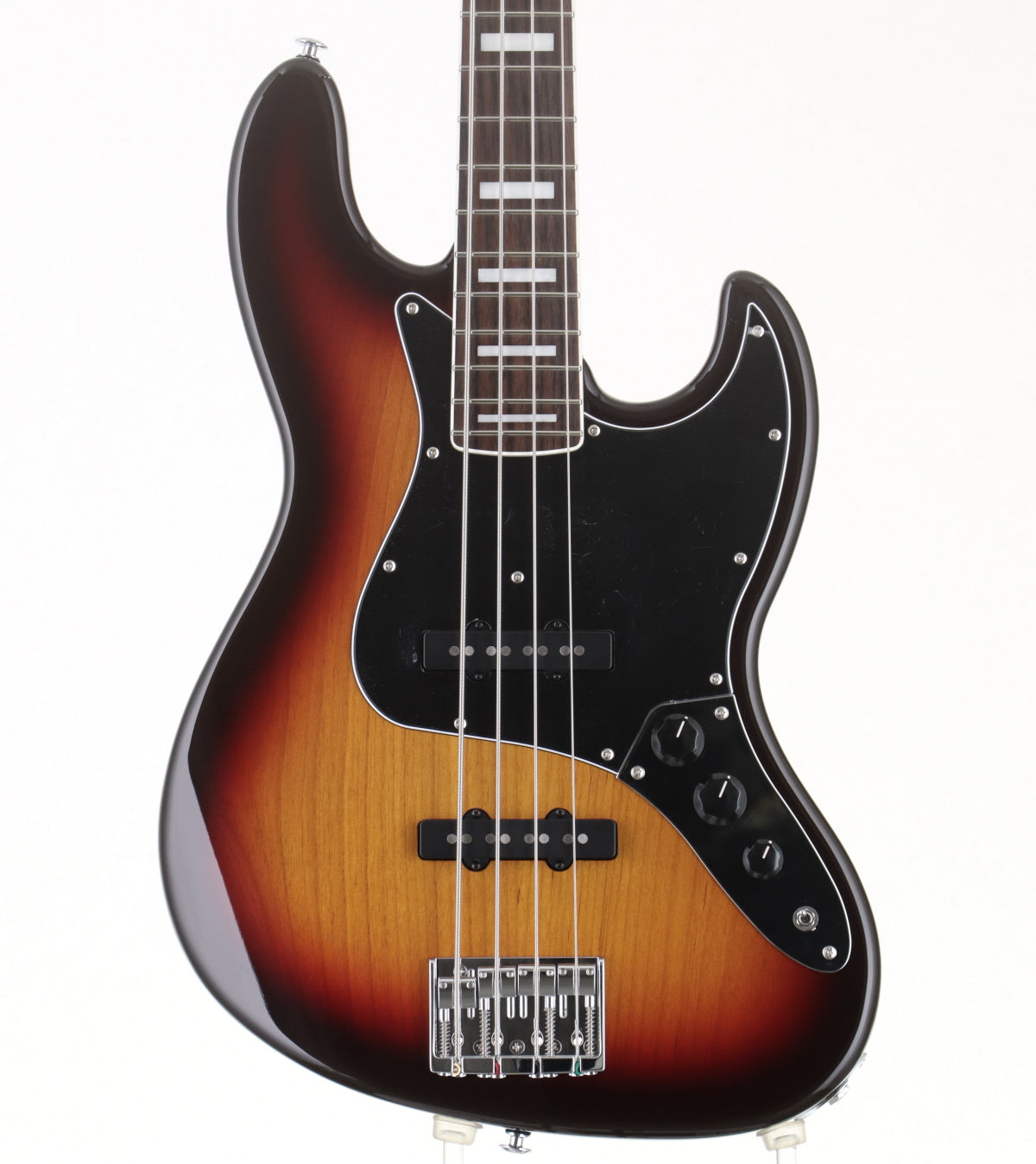 Black Smoker / Standard Beta J4 3 Tone Sunburst Binding & Block Inlay ...