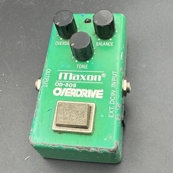 MAXON / OD-808 (Small Case MC1458P Caramel Switch) – Ishibashi Music ...